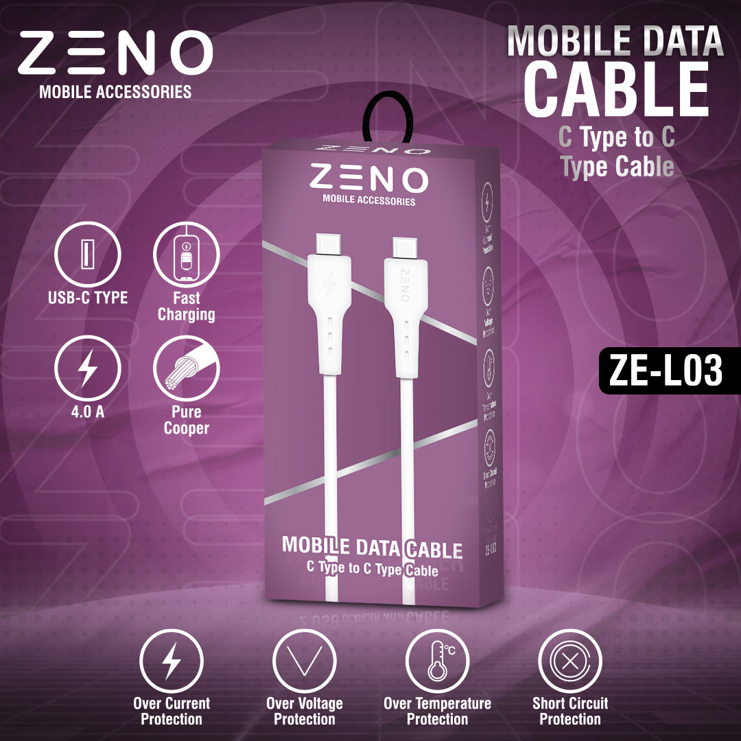 Premium Data Cables – Fast, Reliable & Built to Last – zeno
