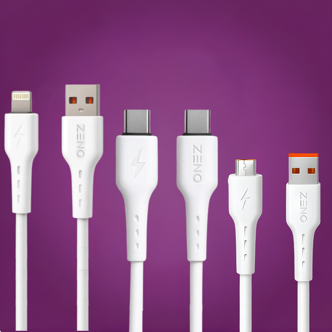 Lightning Cable | Type C to Type C | Micro USB Cable – zeno